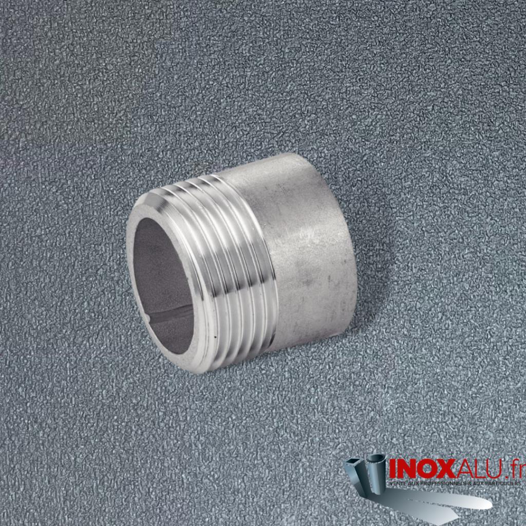Embout Mal GAZ 15 x 21 - 1/2'' en Inox 316 | InoxAlu