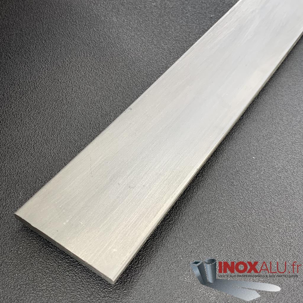 Fer Plat 100 x 8 en Inox 304L | InoxAlu