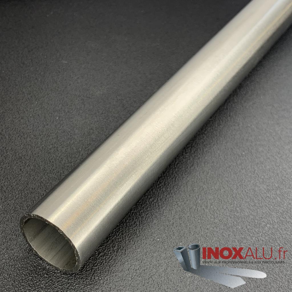 Vente en ligne de TUBE INOX Brossé 304L . - InoxAlu.fr