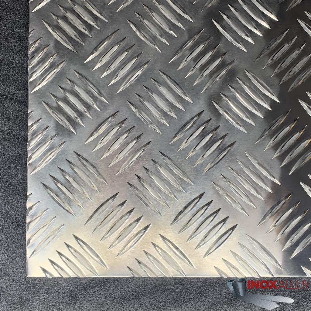 TOLE ALUMINIUM Larmée Perforée damier anodisée RAL 9010 9005 vendu a la ...
